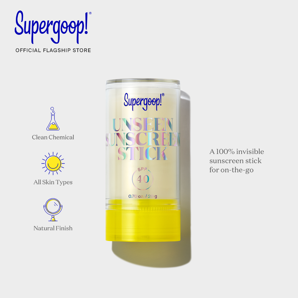 Supergoop! Unseen Sunscreen Stick SPF 40 - 20g | Shopee Philippines