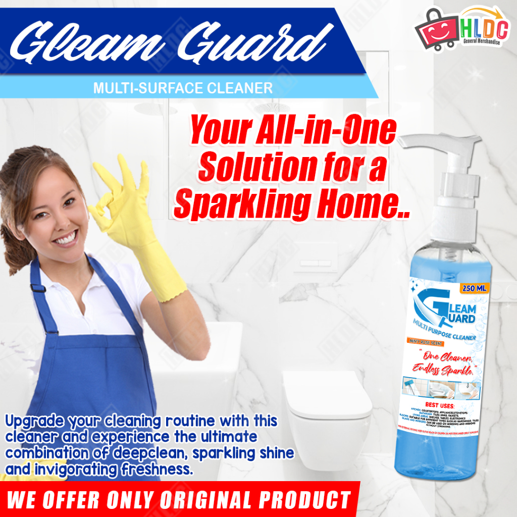 Gleam Guard Multi-Purpose Cleaner 250ml / Surface Cleaner ...