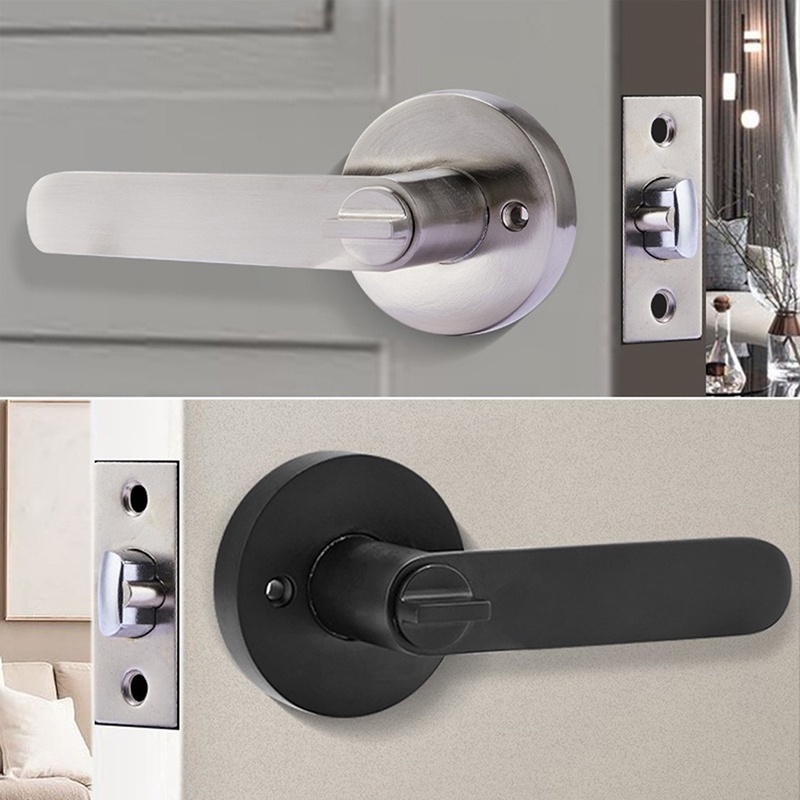 Stainless Steel spherical Door Knob Lock Set Door knob Double Lock ...