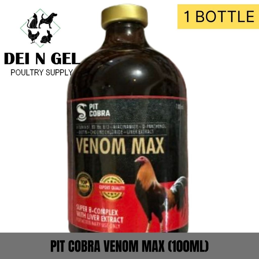 PIT COBRA VENOM MAX 100ML (1 BOTTLE) | Shopee Philippines