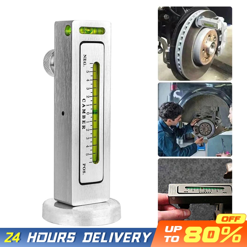Universal Adjustable Car Magnetic Gauge Tool Truck Camber Castor Strut ...