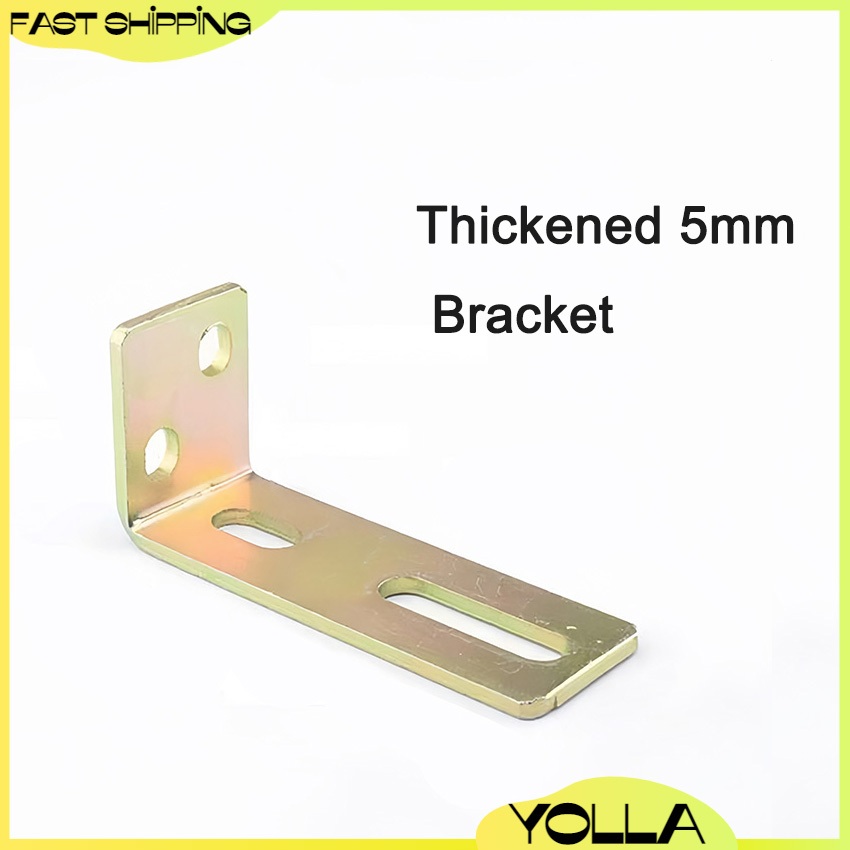1PC Heavy Duty L Bracket For Nylon Guide Roller Wheel Gate Roller Metal ...