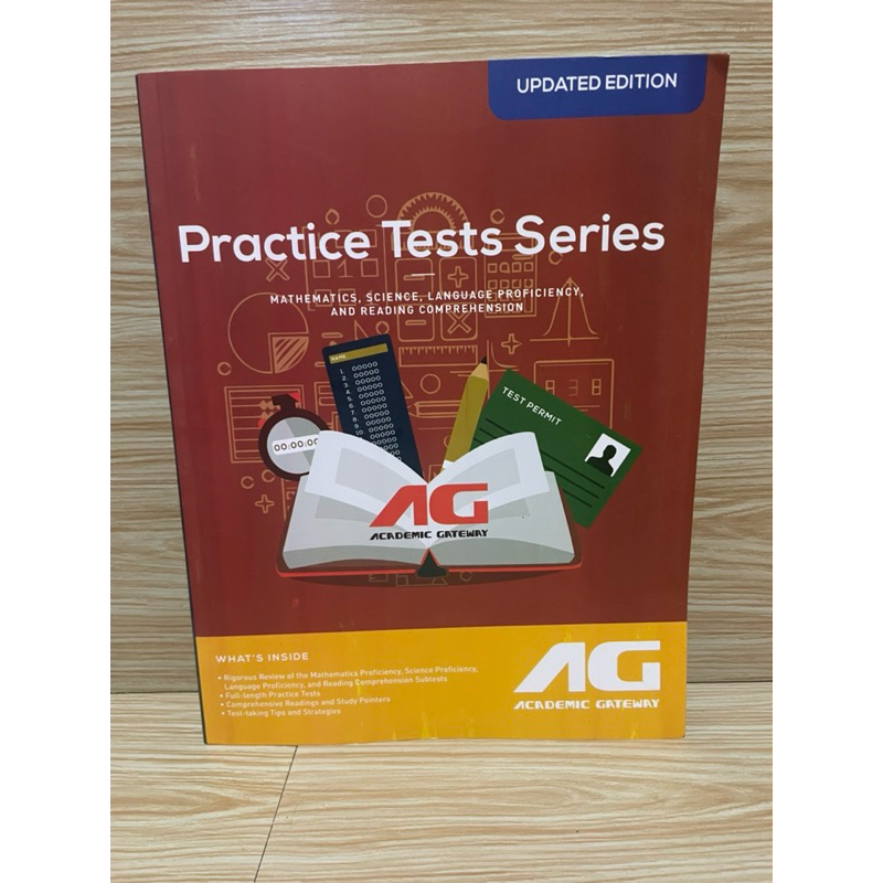 PRACTICE TEST SERIES Mathematics, Science, Language Proficiency and ...