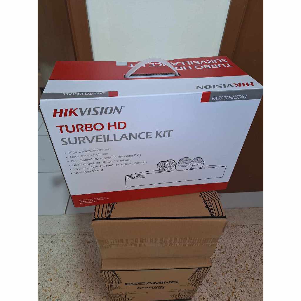 HIKVISION 4-Channel 2MP KIT (TVI-4CH2D2B-2MP-ECO) / 4 CHANNEL TURBO HD SURVEILLANCE KIT | Shopee ...