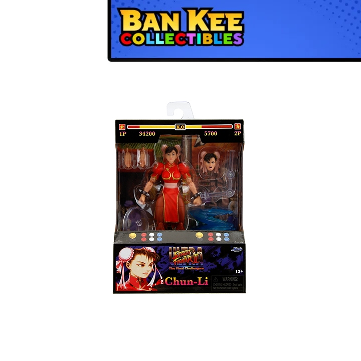 Jada Toys Street Fighter: Red Chun Li Player 2 Action figure | Shopee ...