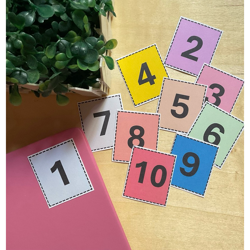 Notebook Number stickers (10 pcs. per pack) | Shopee Philippines