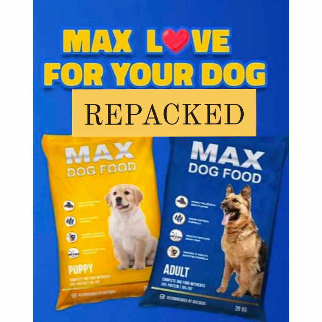 MAX Dog Food 1kg (Repacked) (Puppy & Adult) | Shopee Philippines