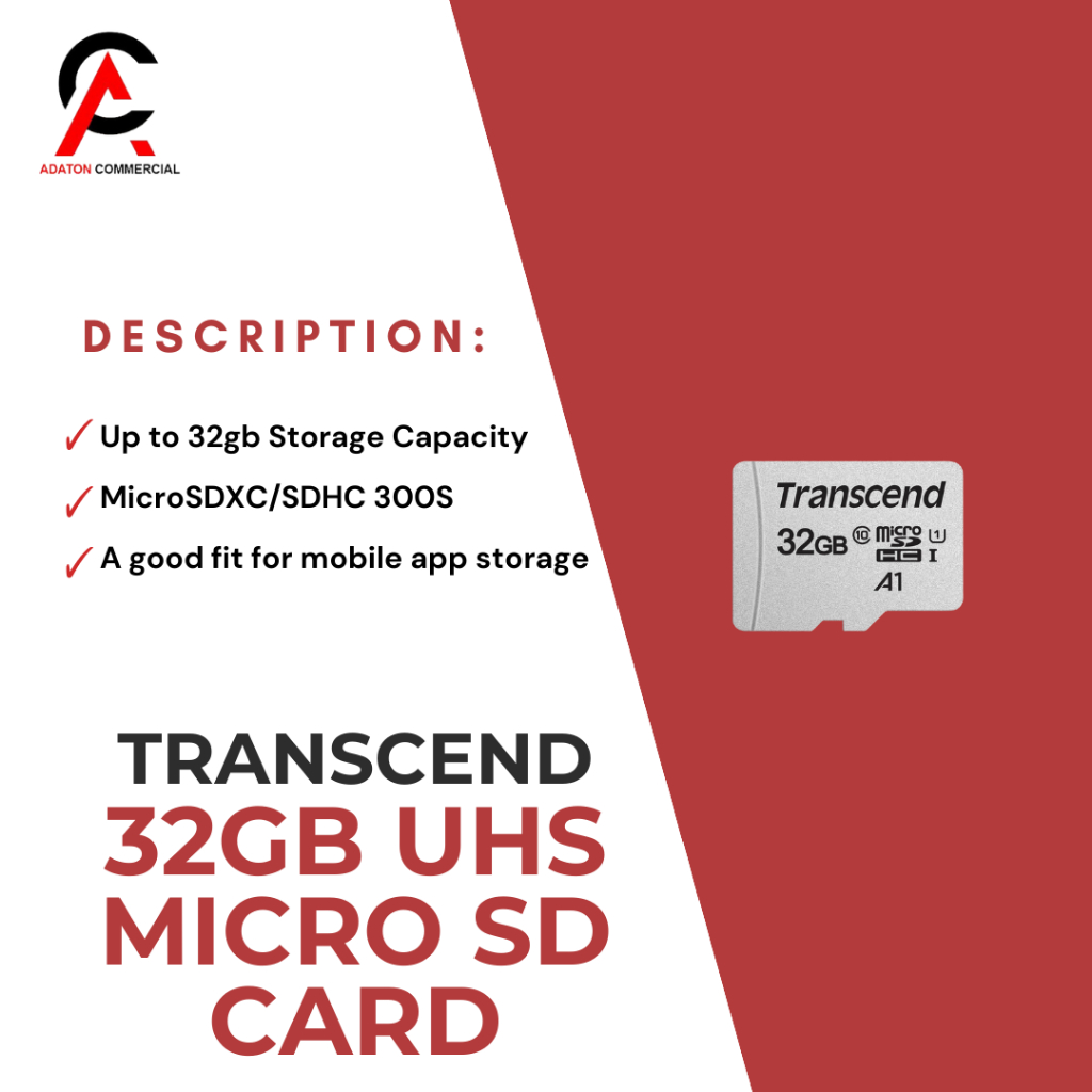 Transcend 32gb UHS Micro SD Card | Shopee Philippines