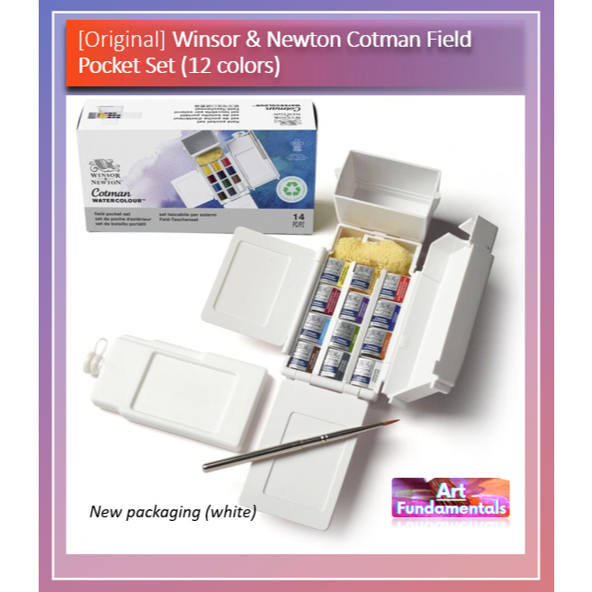 [Original] Winsor & Newton Field Pocket Set (8 to 12 colors) (Cotman ...