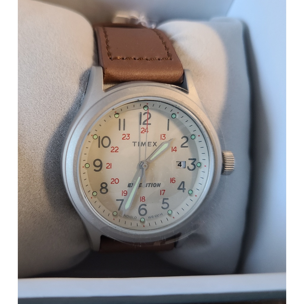 [TIMEX] Watch Timex Expedition Expedition Cream Dial Stainless Steel ...
