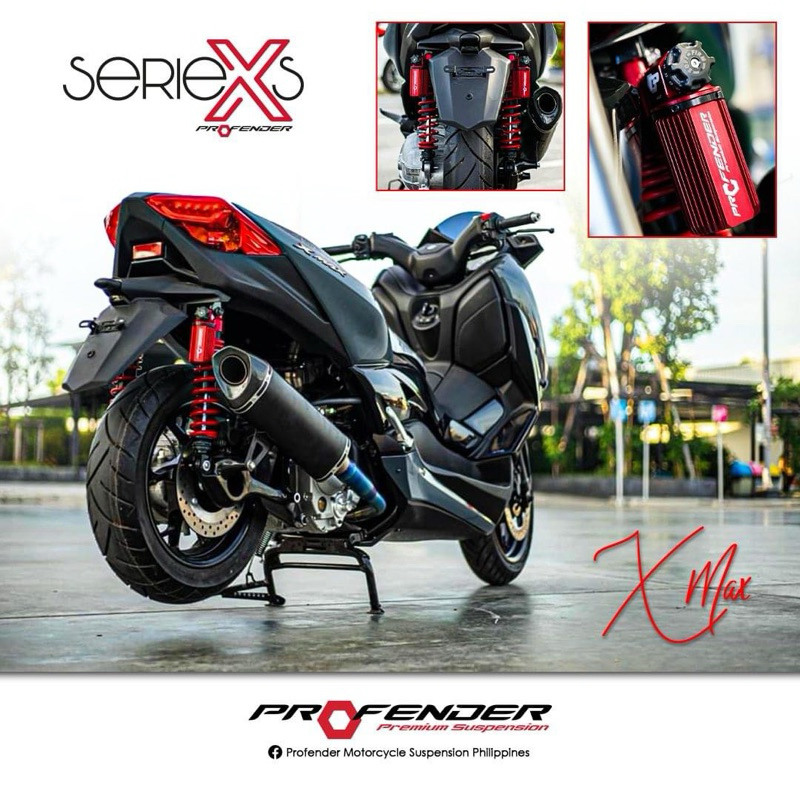 Profender Shock for Yamaha Xmax Xseries X-Series 350mm Original ...