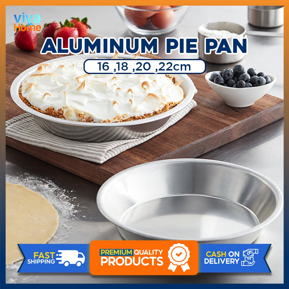 Vivahome Royal Crown Aluminum PIE PAN /Round/Buko Pie/Cake/Cooking ...