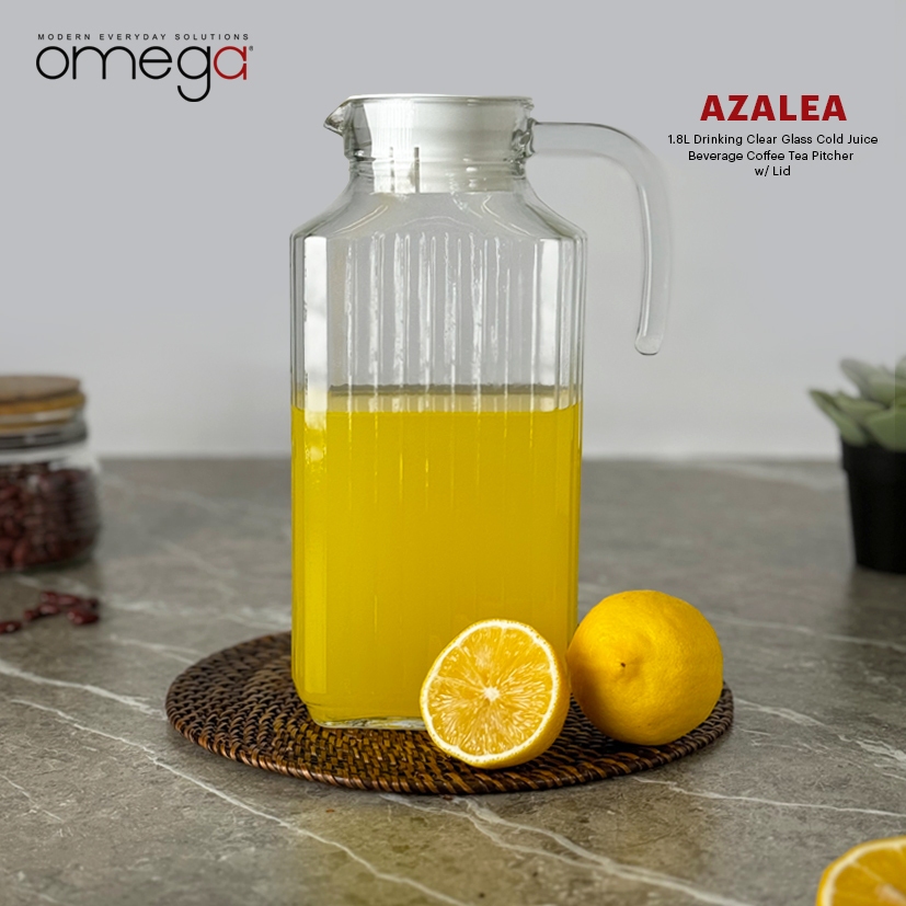 Omega Glass Pitcher with High-Quality Glass | Shopee Philippines