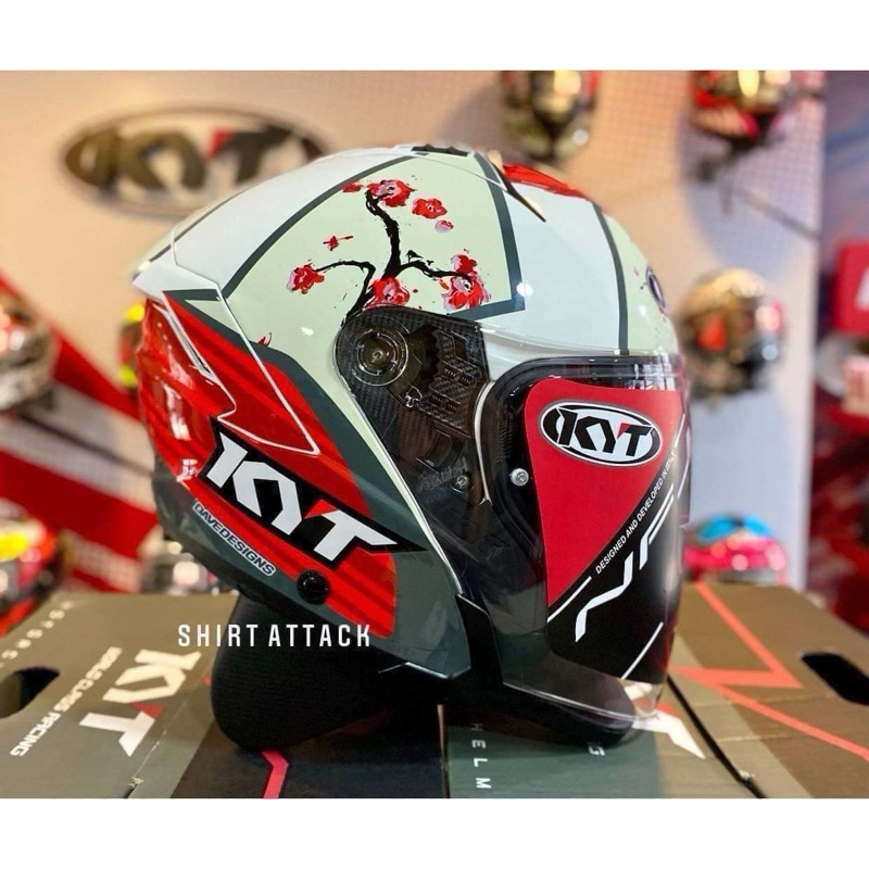 KYT Sakura half face helmet | Shopee Philippines