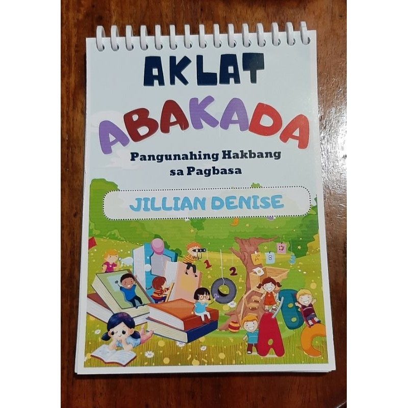 AKLAT ABAKADA (Personalized) | Shopee Philippines