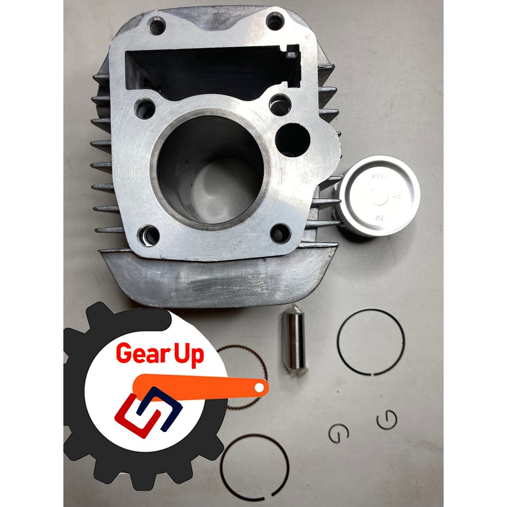 KPH Cylinder Block and piston kit set for Honda XRM 125 / RS 125 / Wave ...