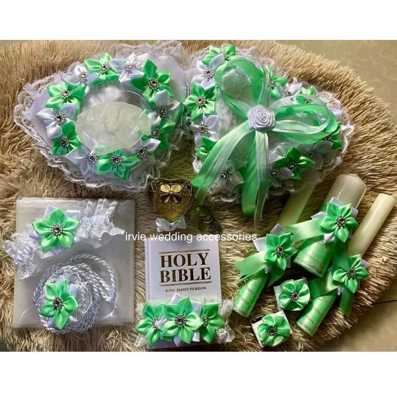 wedding Essential 9in1 set king james bible hard bound | Shopee Philippines