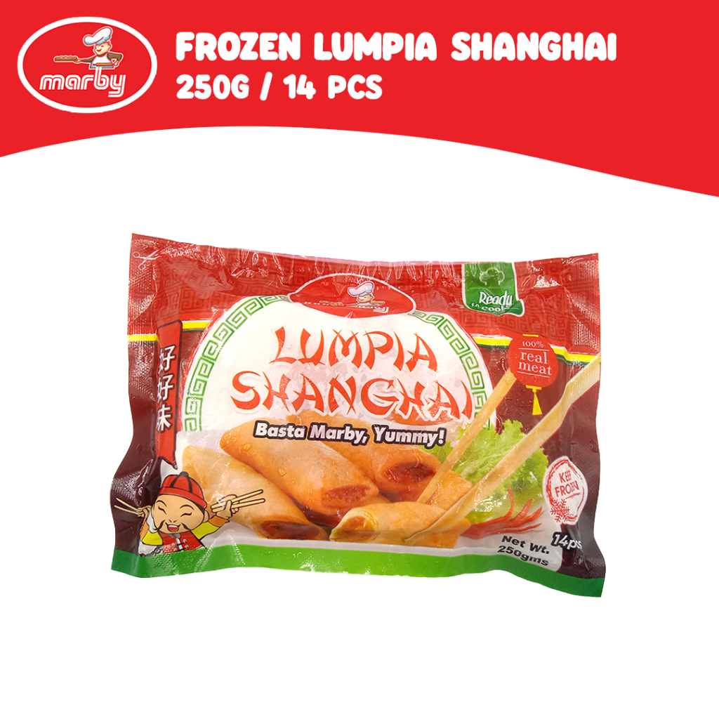 Marby Frozen: Lumpia Shanghai - 14 pcs. | Shopee Philippines