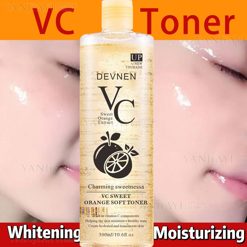 DEVNEN Vitamin C Whitening Toner Remove Acne Pimple Marks 300ML ...