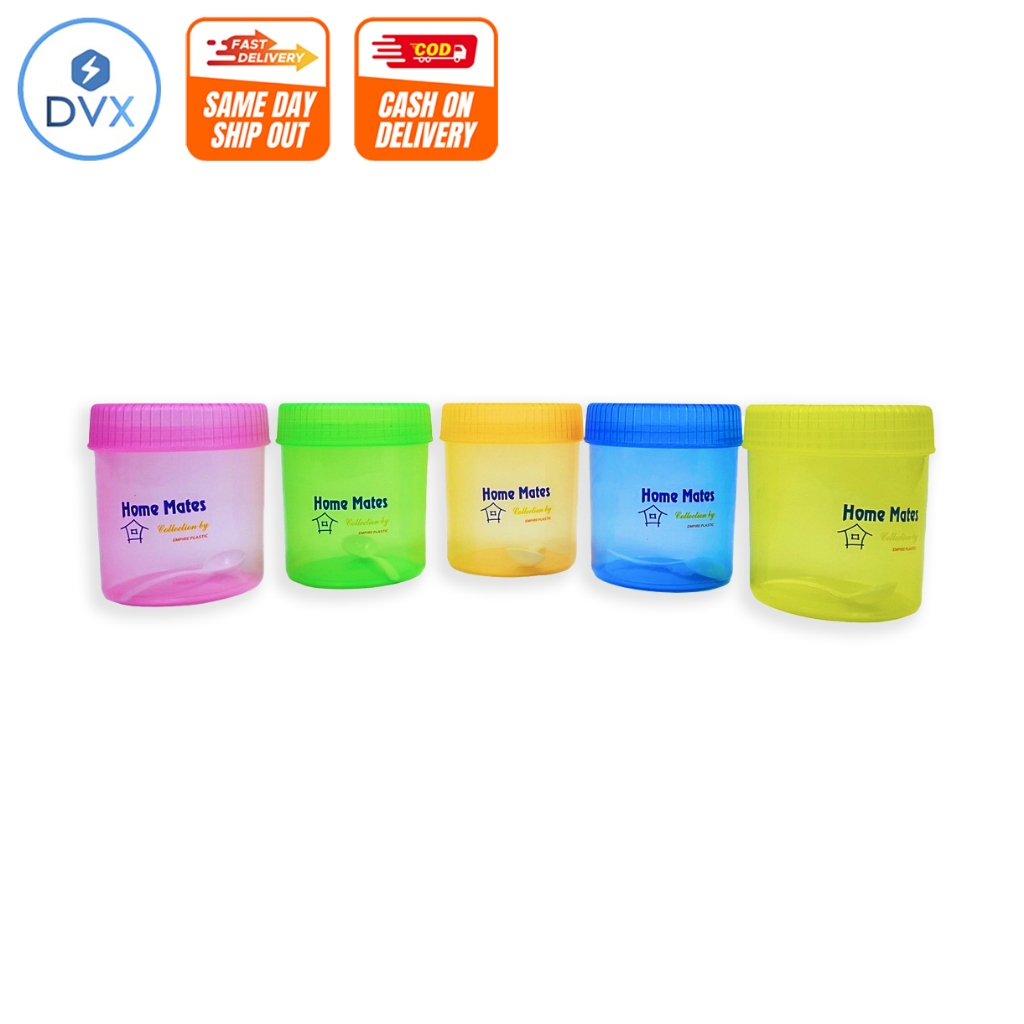 COD DVX Condiment Storage Milk Sugar Coffee Powder Plastic Bottle Case ...