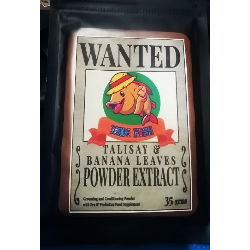 WANTED ONE FISH TALISAY LEAVES POWDER EXTRACT 35g | Shopee Philippines