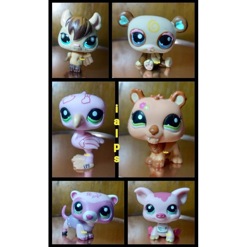 Littlest Petshop Littlest Pet Shop LPS Hard to Find Camel, Jaguar, Bats ...