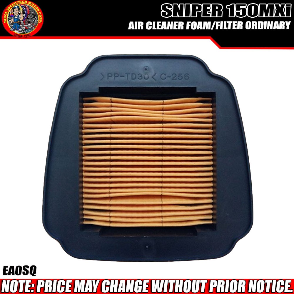 SNIPER 150MXi AIR CLEANER/FILTER ORDINARY (EA0SQ) | Shopee Philippines