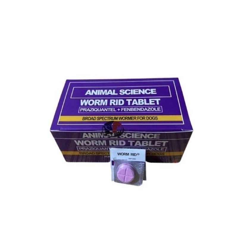 WORM RID TABLET_Dewormer,sold per piece | Shopee Philippines