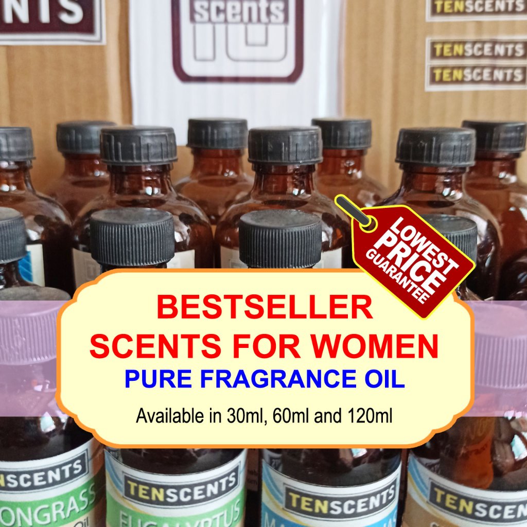 TENSCENTS BESTSELLER! for WOMEN | PURE FRAGRANCE Oil for perfume making ...
