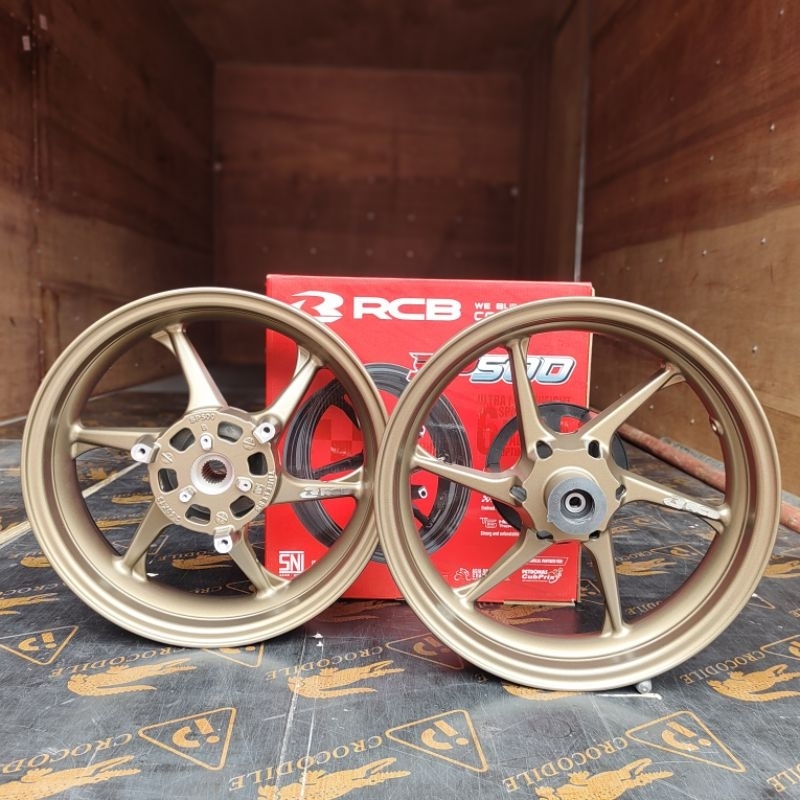 RCB MAGS SP500 FOR NMAX V2 (PAIR) GLOSS BLACK/WHITE/DARK BRONZE ...