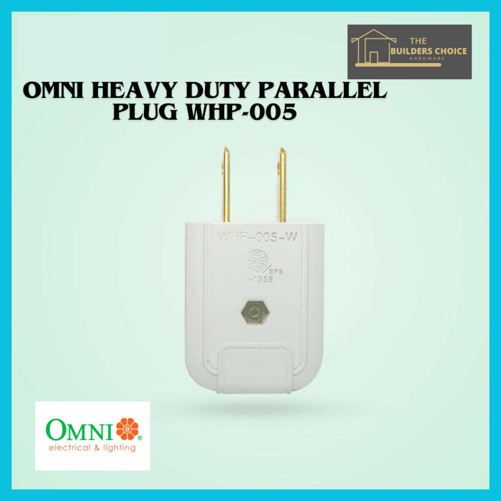 OMNI HEAVY DUTY PARALLEL PLUG WHP-005 | Shopee Philippines