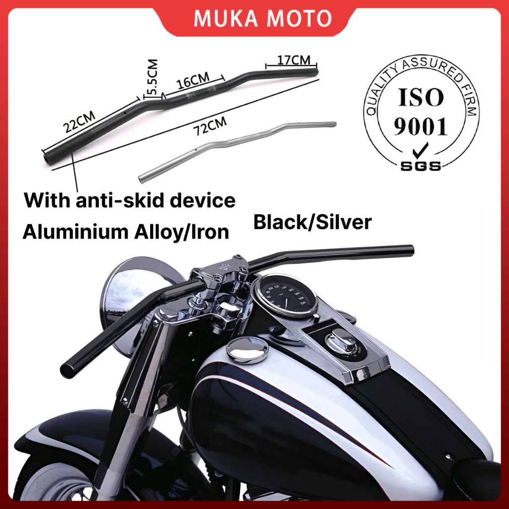 Mid Low Rise Handle Bar Classic Motorcycle Universal Pantra for Tmx ...