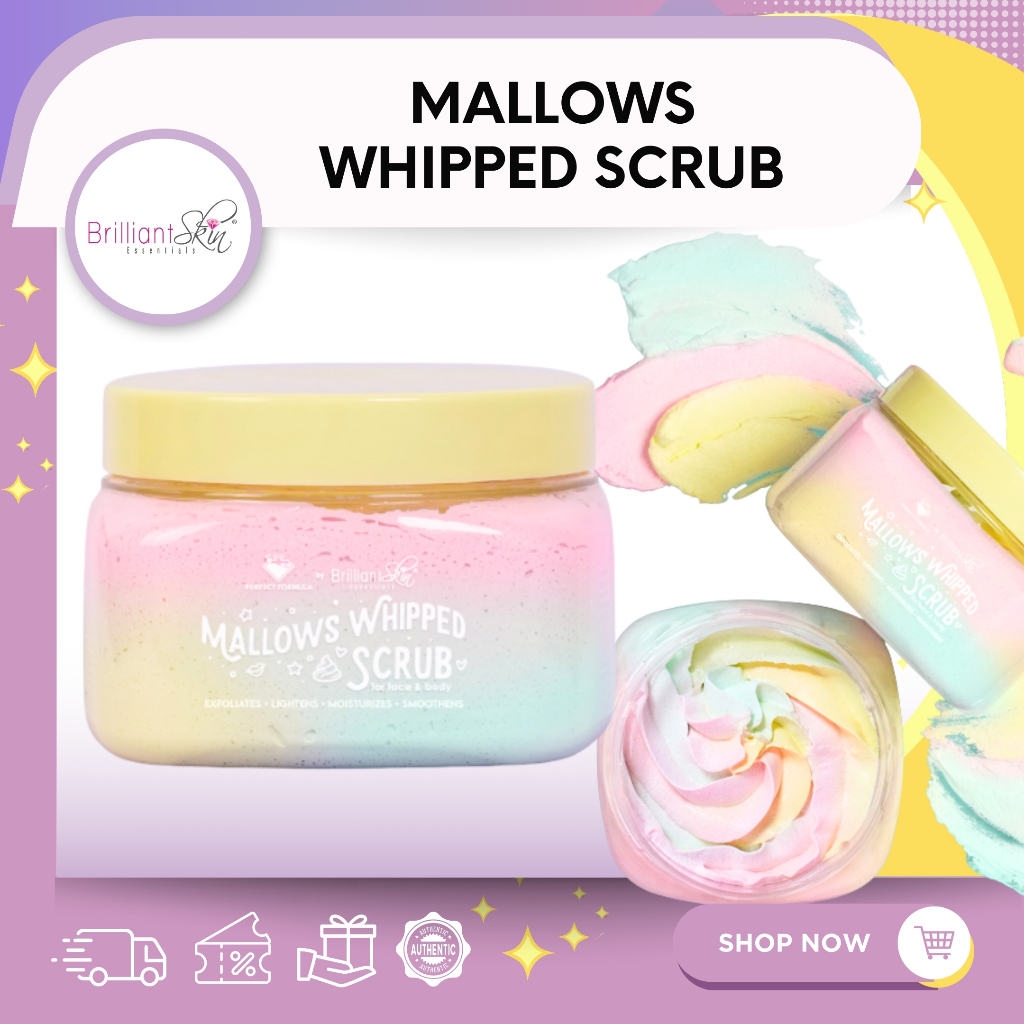 Perfect Formula Brilliant Skin Mallows Whipped Scrub | Bleaching Scrub ...