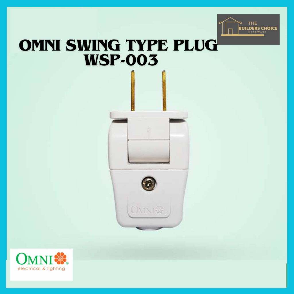 OMNI SWING TYPE PLUG 10A 250V WSP-003 | Shopee Philippines