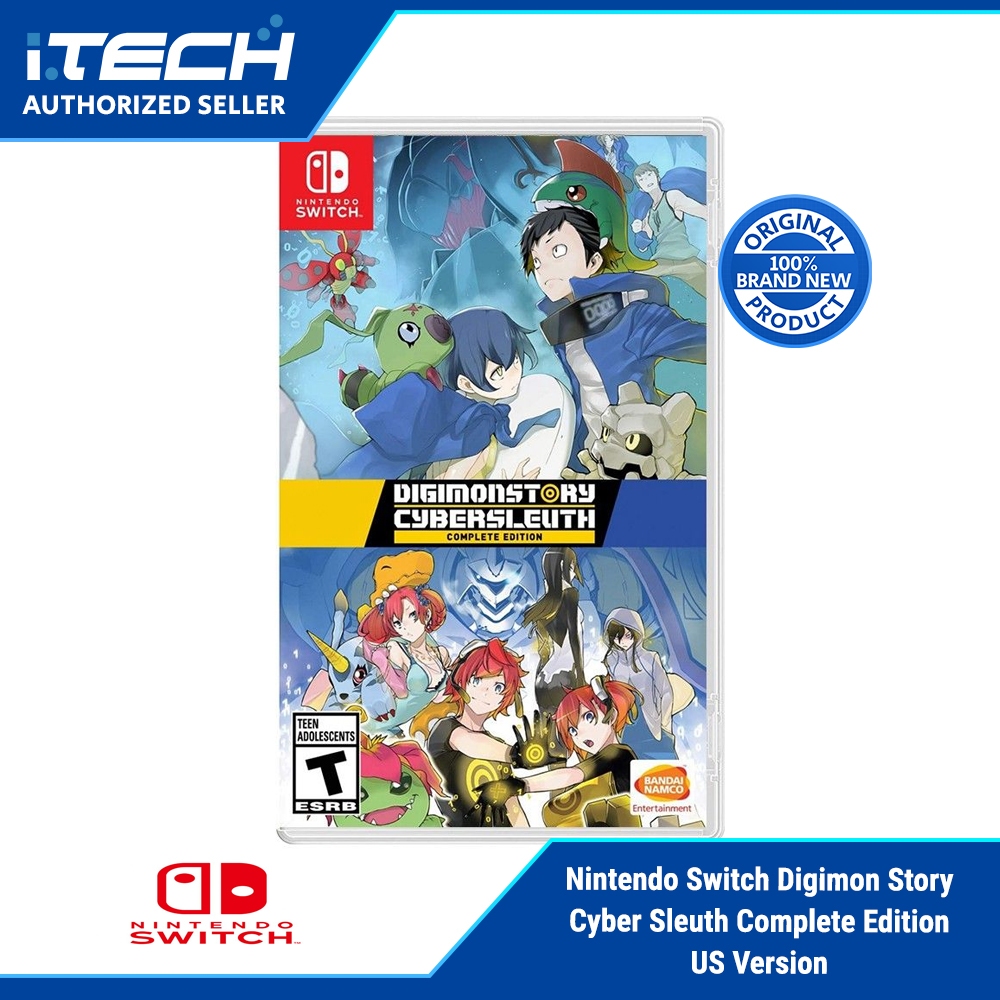 Nintendo Switch Digimon Story Cyber Sleuth Complete Edition- US Version | Shopee Philippines