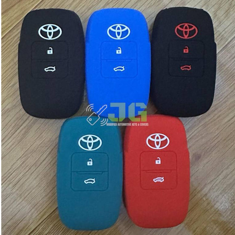 JG Toyota Yaris Cross Silicone 2 Buttons Car Key Cover Case | Remote ...