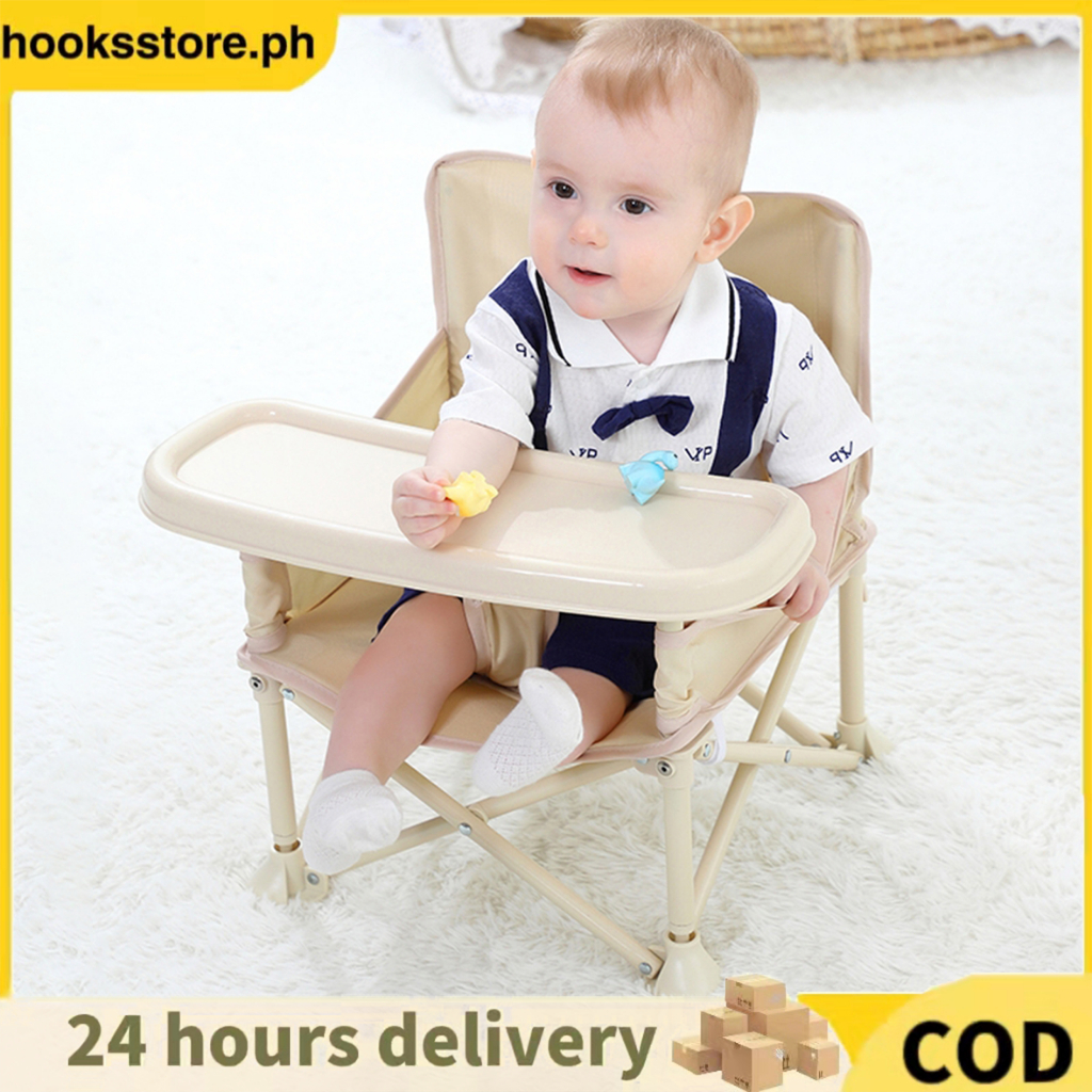 Children's Folding Dining Baby Chair Feeding Eating Chair Portable Baby ...