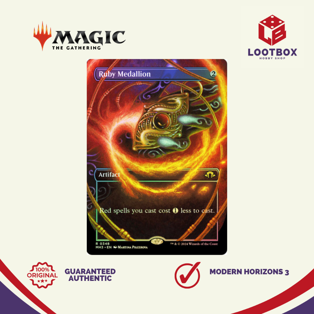 Magic the Gathering: Ruby Medallion (Rare) - Modern Horizons 3 | Shopee ...