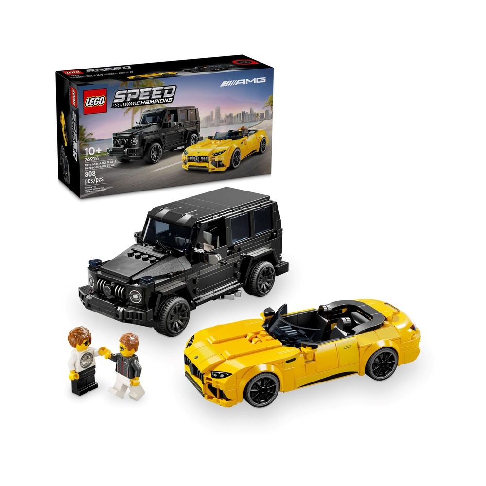 LEGO Speed Champions 76924 Mercedes-AMG G63 & Mercedes-AMG SL63 ...