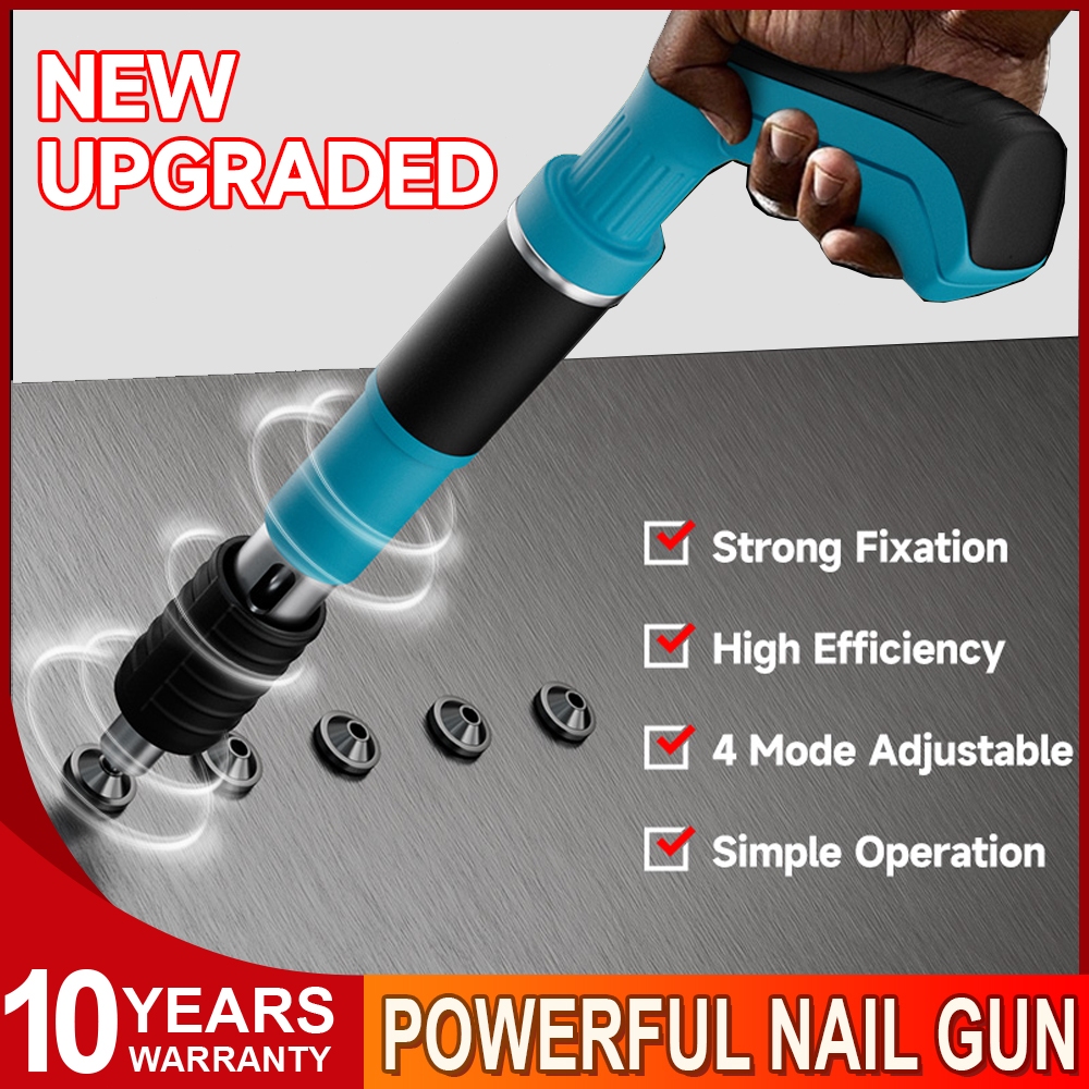 Eone Home Electric Nail Gun Steel Rebiter Gun Rivet Tools Tufting Gun ...