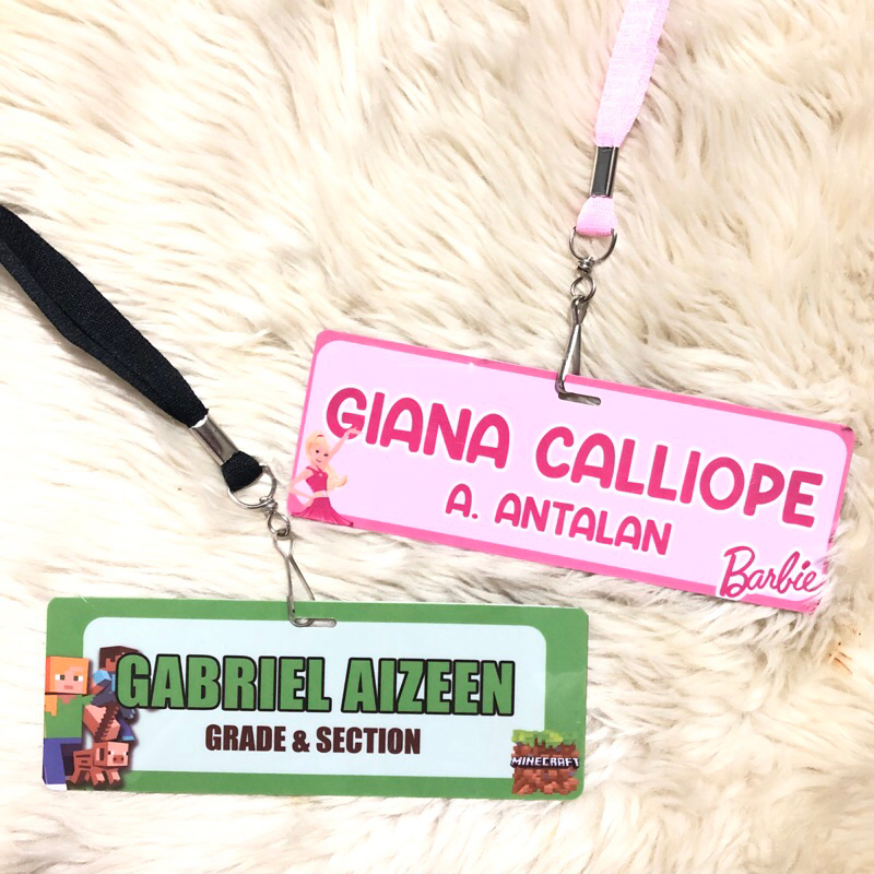 NAME TAG WITH FREE LACE (ON SALE!!!!) | Shopee Philippines