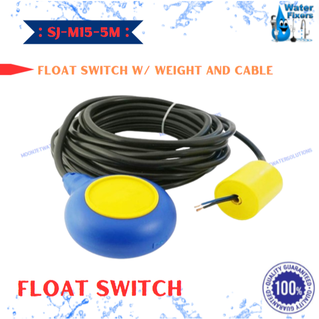 Water Tank Float Switch (Liquid Level Controller) SJ-M15-5M | Shopee ...