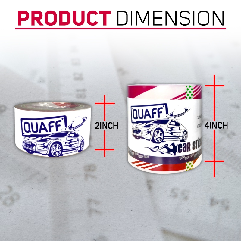 1 Roll Quaff Transparent Transfer Tape for Cuttable Vinyl Sticker and ...