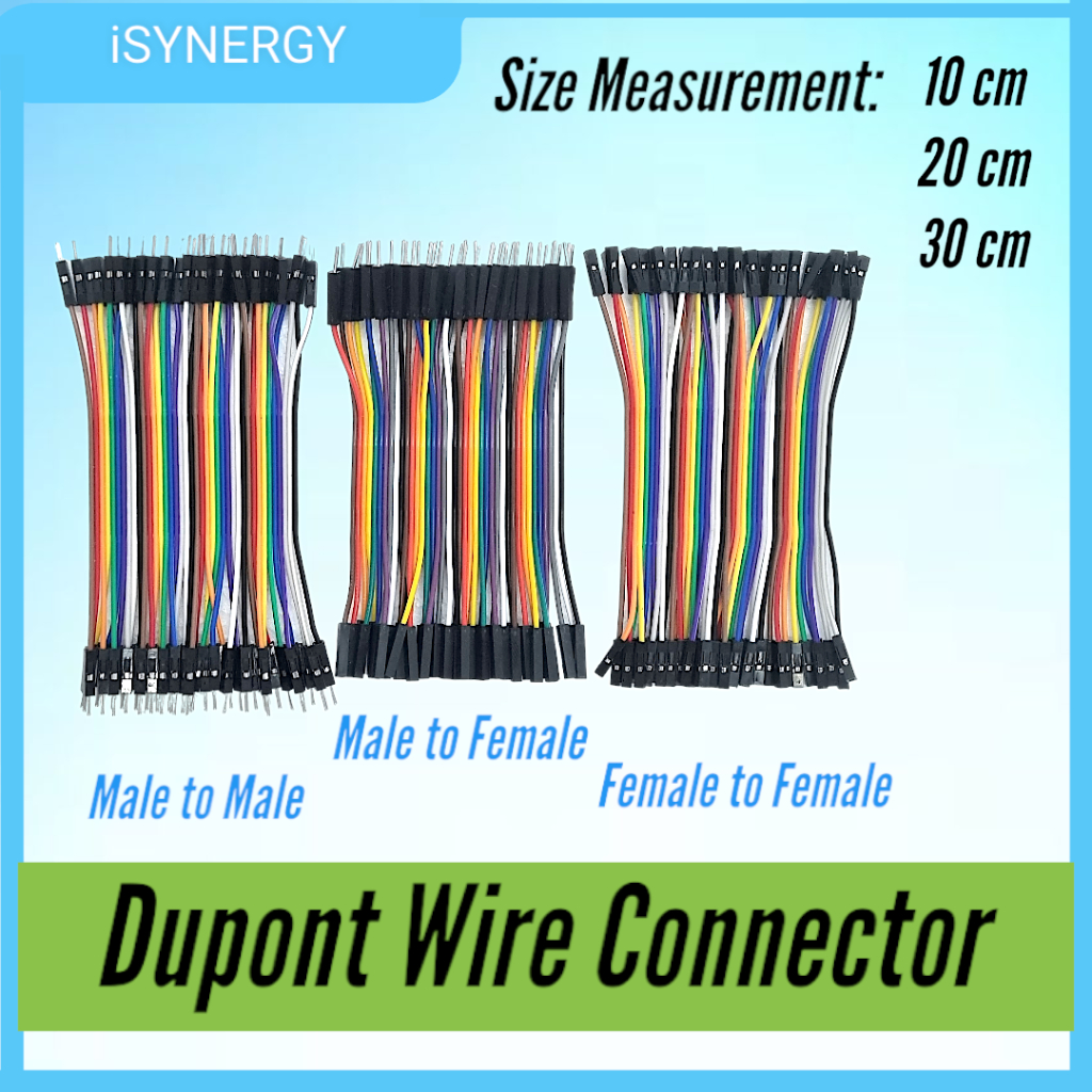 40pcs 20pcs DuPont wire Connector Jumper Male-Male Male -Female Female ...