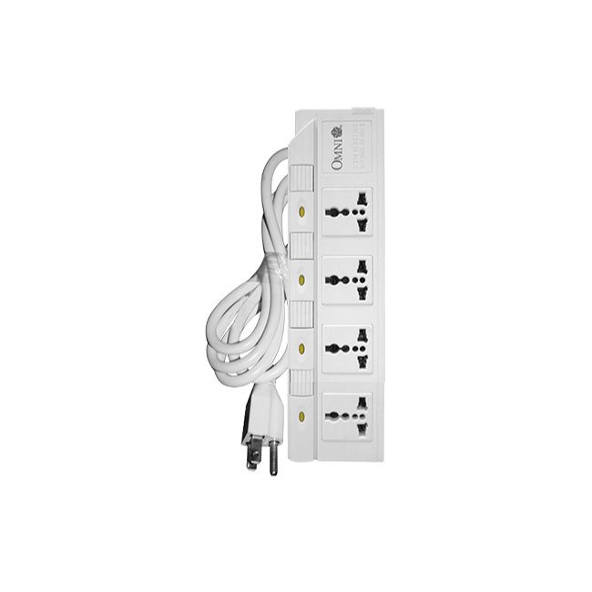 OMNI Extension Cord Set w/ Individual Switches 4 Gang 1.83 Meter Cord ... OMNI Extension Cord Set w/ Individual Switches 4 Gang 1.83 Meter Cord ...