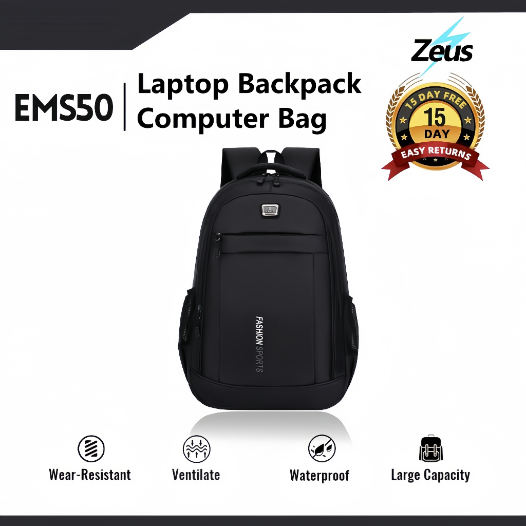 Zeus 17.3 Inch Business Office Keyboard Gaming Laptop Backpacks Bag ...