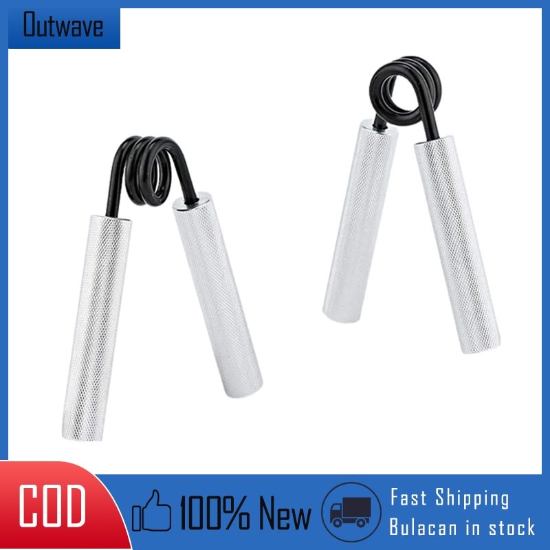 Hand Gripper 100-350lbs Aluminum Alloy Metal Grip Fitness Forearm ...