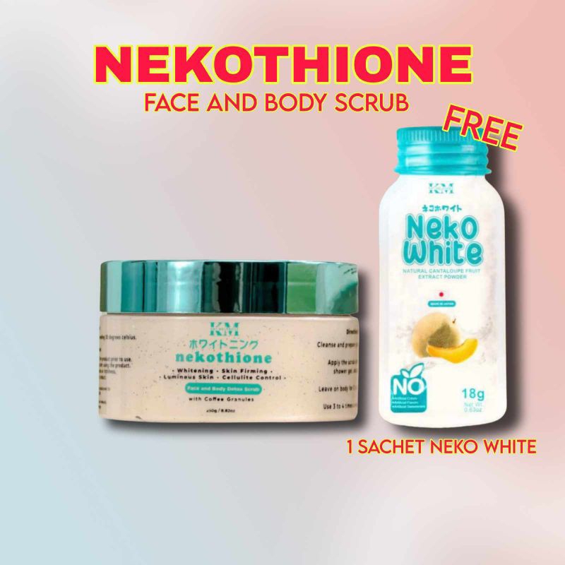 ON HAND Nekothione Face and Body Detox Scrub with Coffee Granules ...
