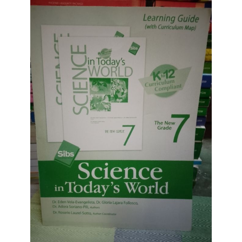 SCIENCE IN TODAY'S WORLD Learning guide (with curriculum map) grade 7 ...