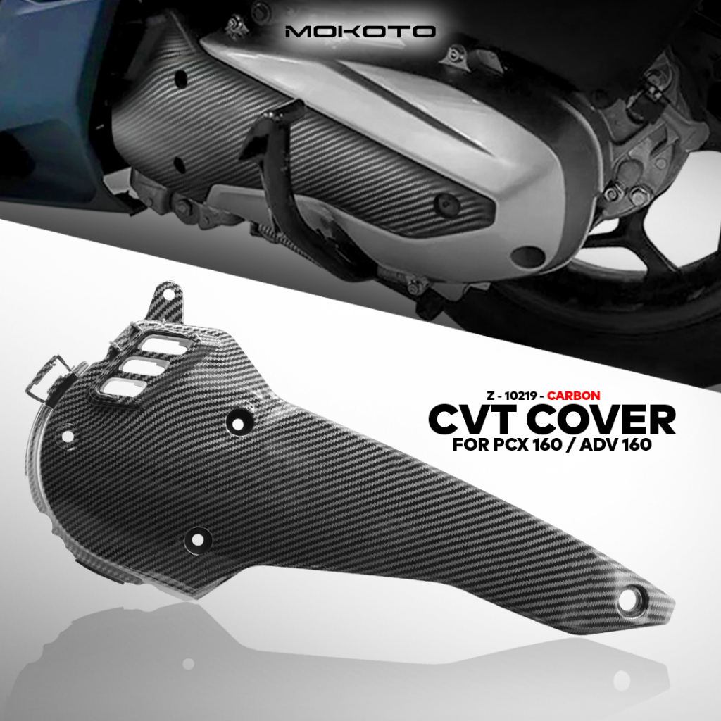 MOKOTO PCX 160 CVT GARNISH COVER Z-10219 CARBON/CLEAR/SMOKE FOR HONDA ...
